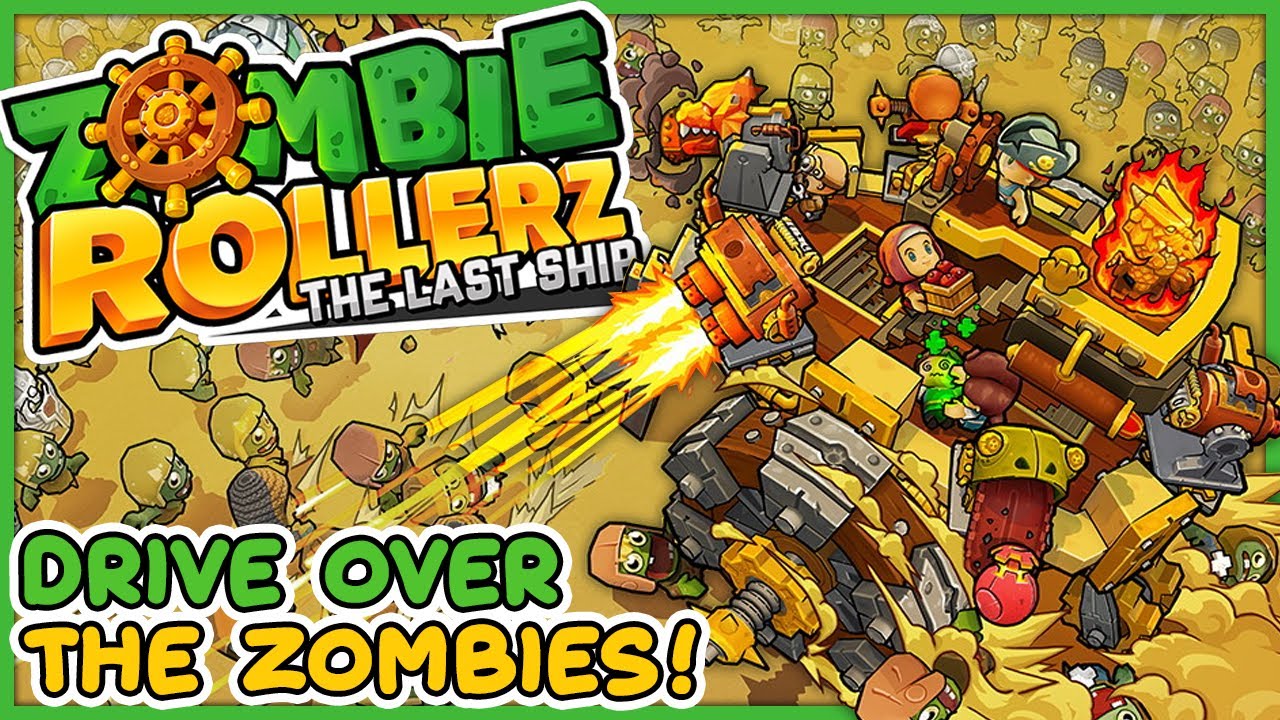 Zombie Rollerz demo lets players build turrets and drive over zombies