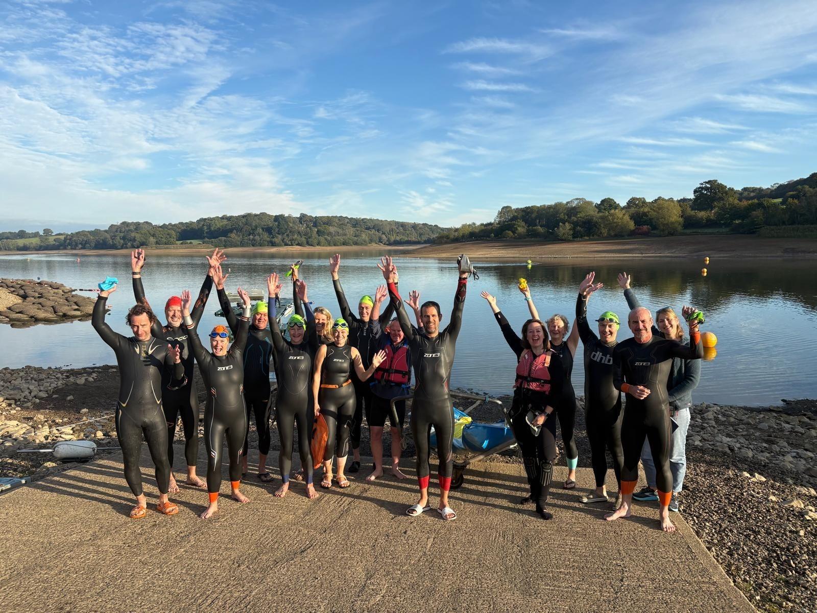 And that's a wrap! Ardingly swimming season finale for tri club