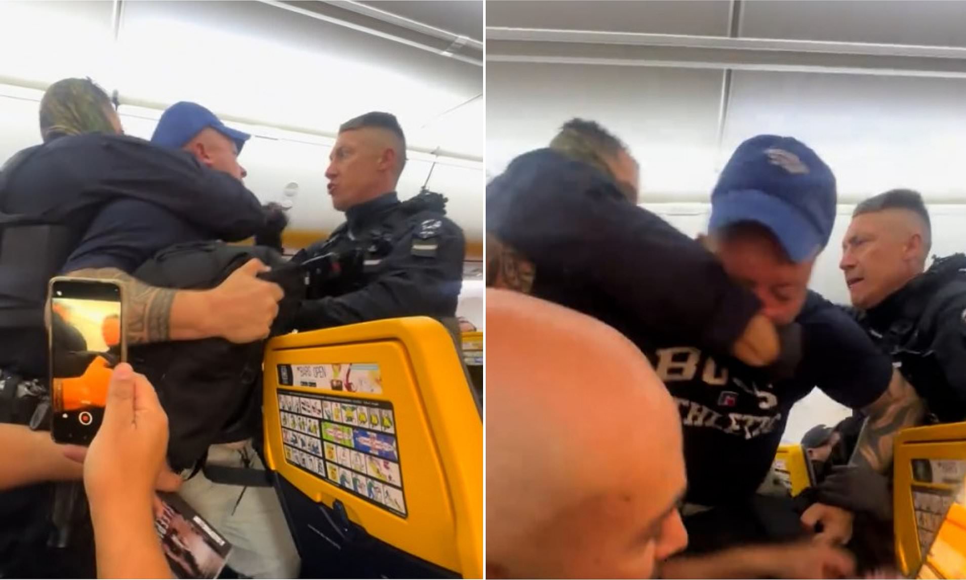 British stag group thrown off Ryanair flight by French police - with ...