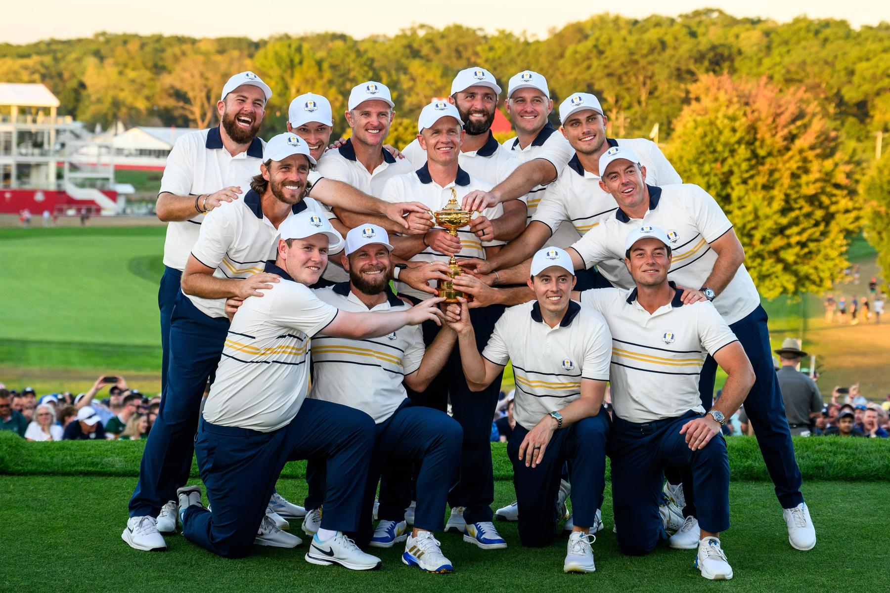 Ryder Cup: So feierten „Partybiest“ Sepp Straka und das Team Europa