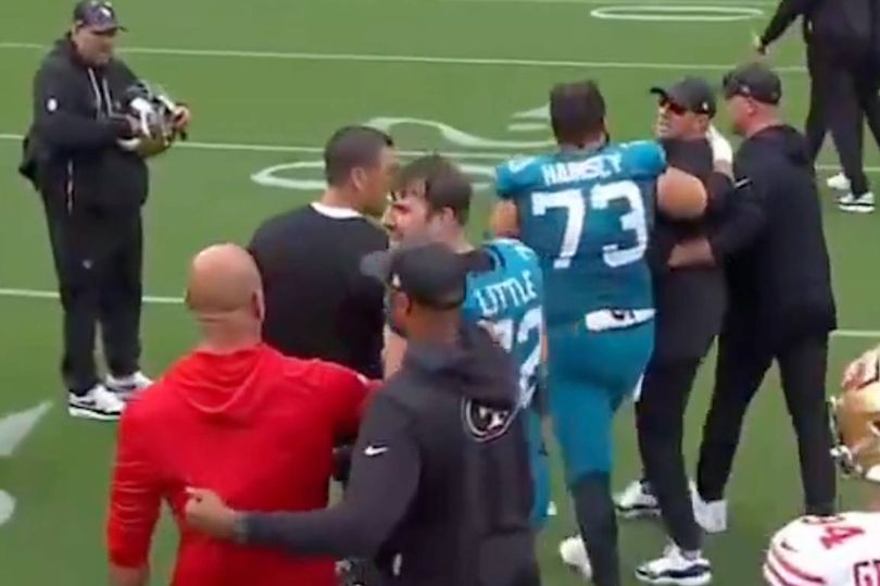 Jaguars' Liam Coen and 49ers' Robert Saleh separated after game Amid ...