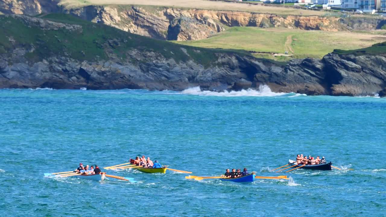 Thrilling Cornish Pilot Gig Racing: Traditional maritime heritage at ...