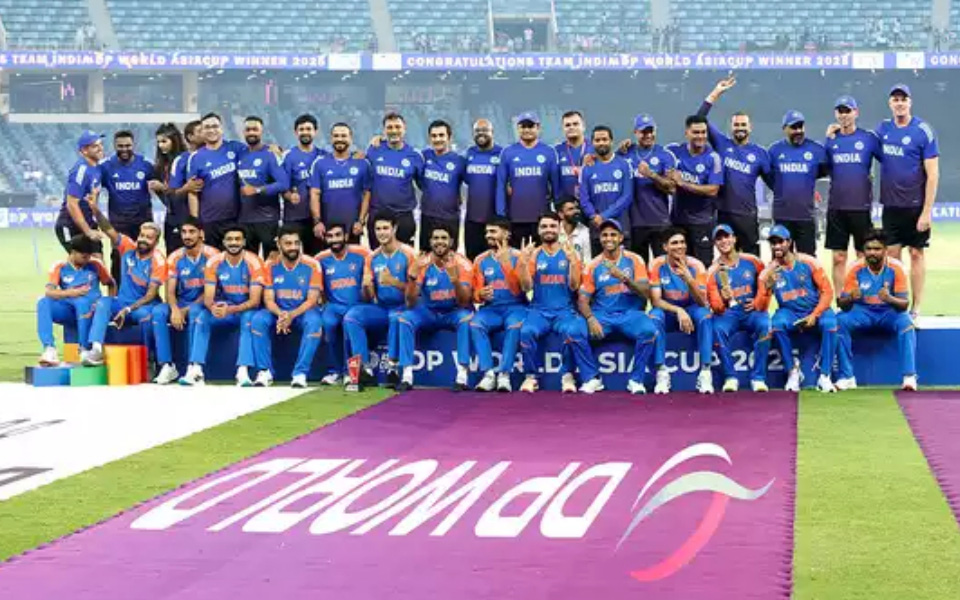 How much has BCCI awarded Team India for three titles in last 15 months?