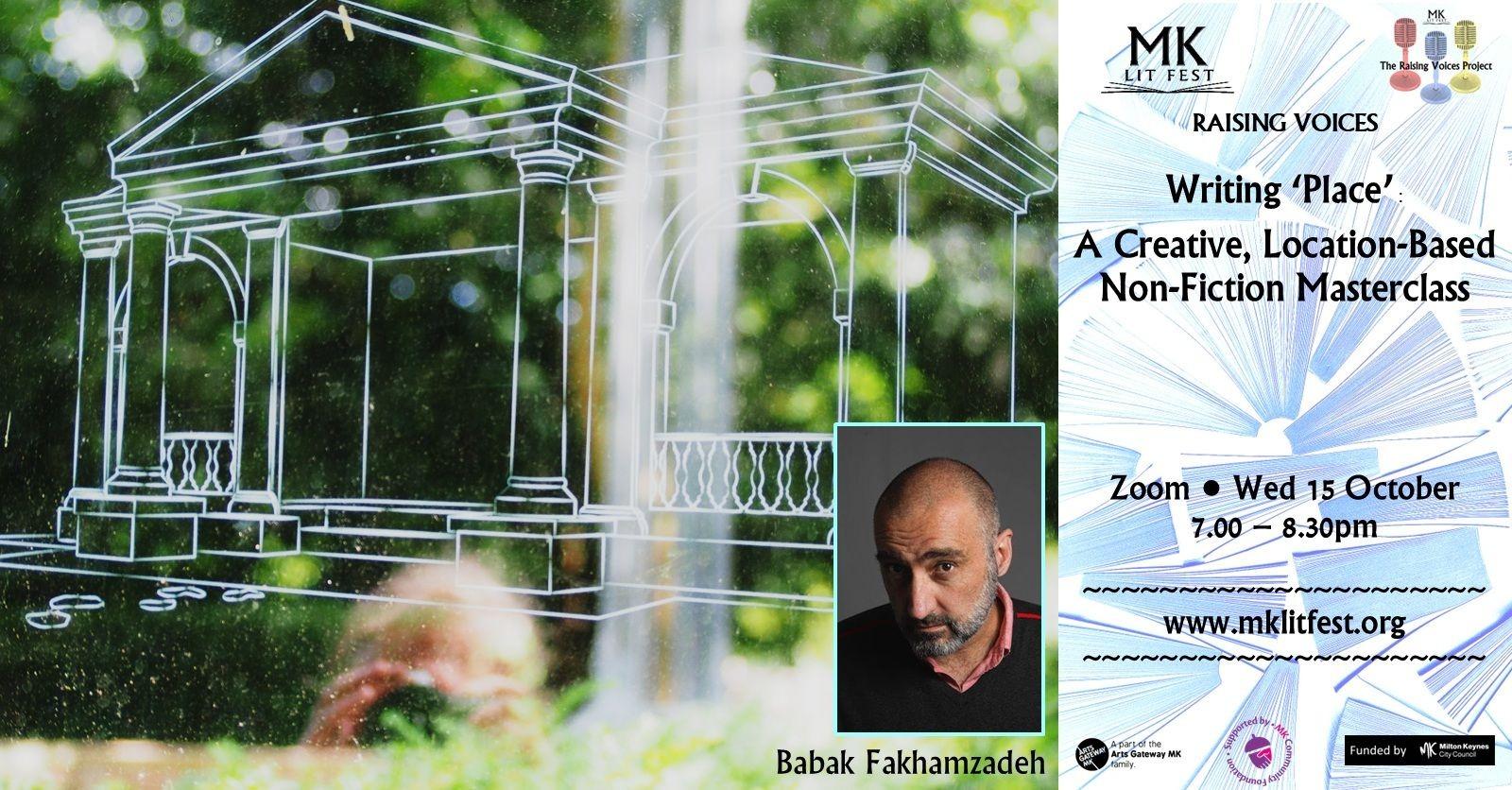 MK Lit Fest: A writing masterclass about making ‘place’ come alive on the page!