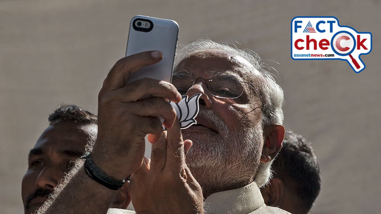 Fact Check: PM Modi Is Not Offering Three Months of Free Mobile Recharge