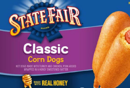 State Fair corn dogs, Jimmy Dean sausage-on-a-stick products recalled