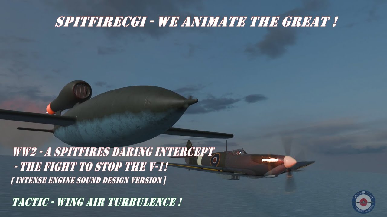 The Daring Spitfire Move That Defeated Hitler’s V-1 Flying Bomb