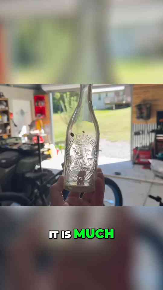 Amazing Bottle Restoration - Acid & Tumbling Transformations!