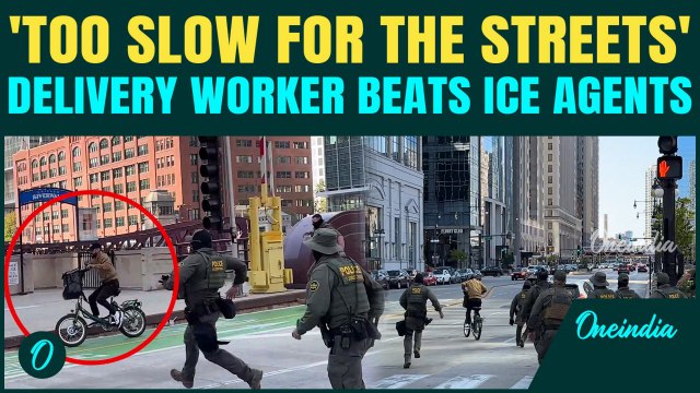 VIDEO: ICE Agents FAIL To Catch Chicago Delivery Worker | Viral Clip ...