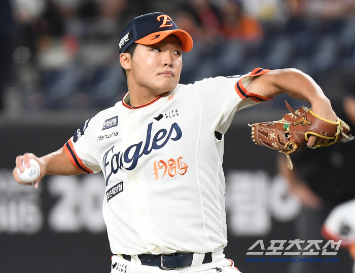 Will another 150km starter be born in Hanwha. Jung Woo-ju, 3.1 innings ...