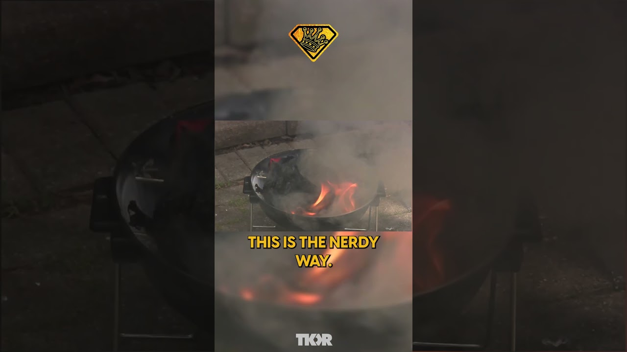 Using chemistry principles to ignite a barbecue grill