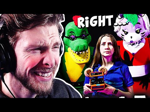 Vapor reacts to FNAF Security Breach in real life