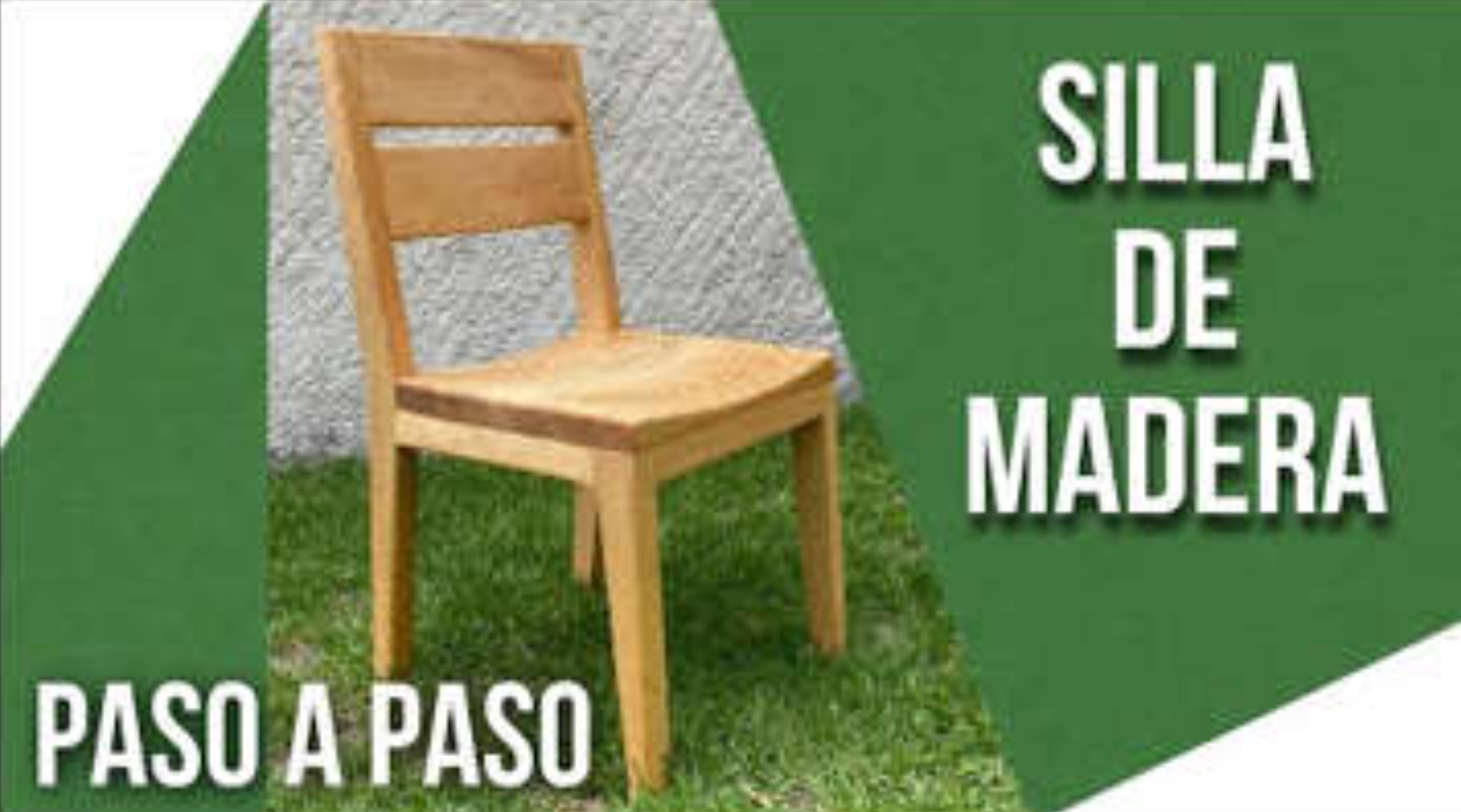 Cómo Hacer Una Silla de Madera – Parte Final del Proyecto | Wooden Chair