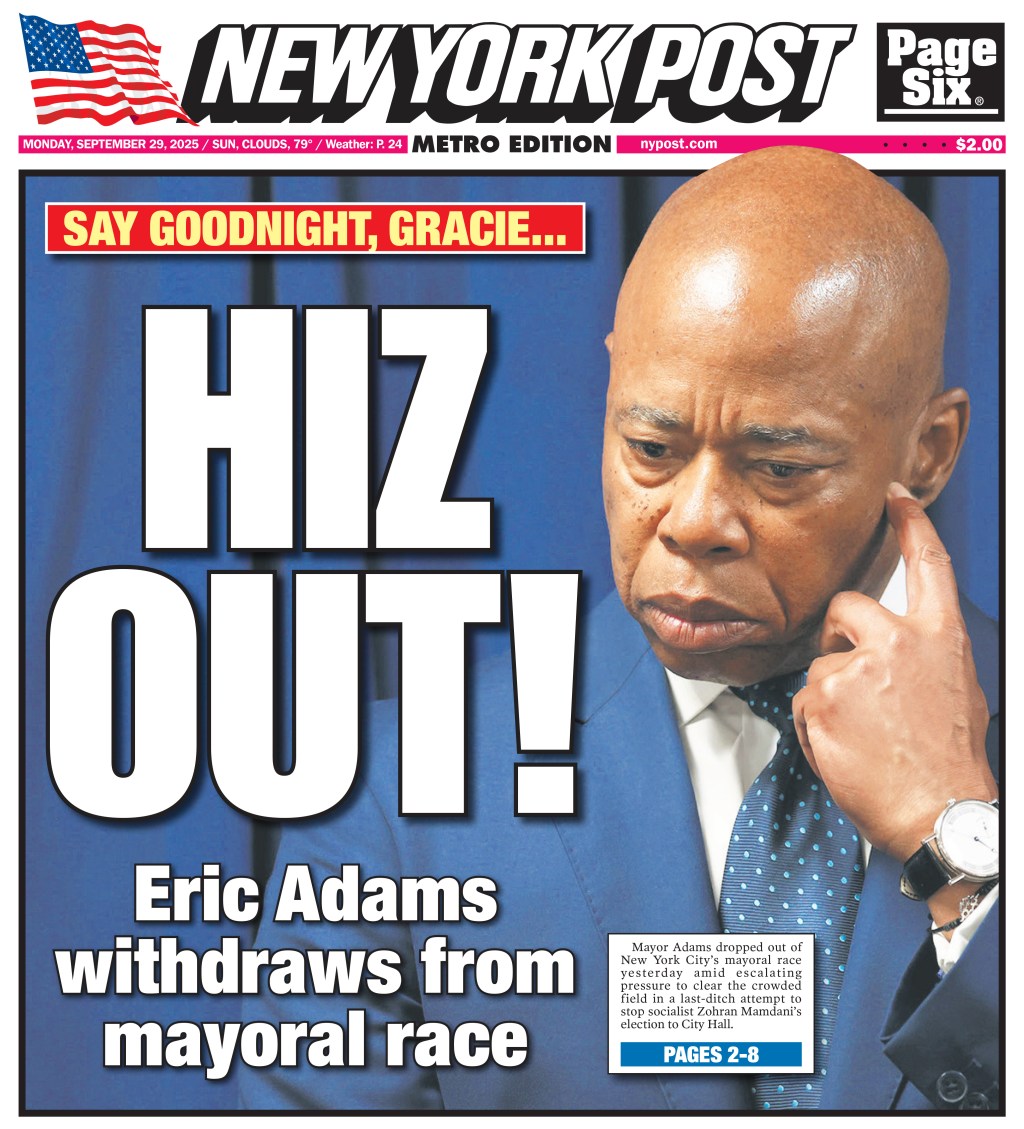 Eric Adams’ exit provides boost for Cuomo but not enough to topple ...