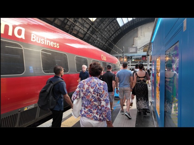 Zurich to Milan Train 2025 | Most Scenic Route Through the Swiss Alps
