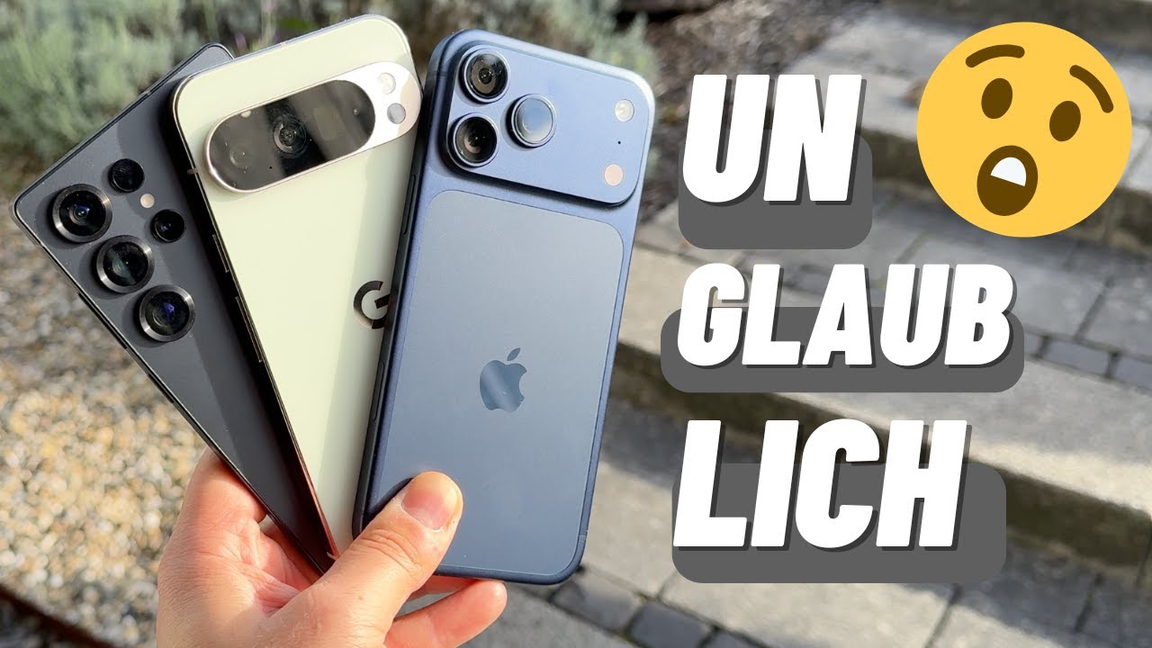 Der PRO MAX XL ULTRA Vergleich - iPhone/Pixel/Galaxy Vergleich