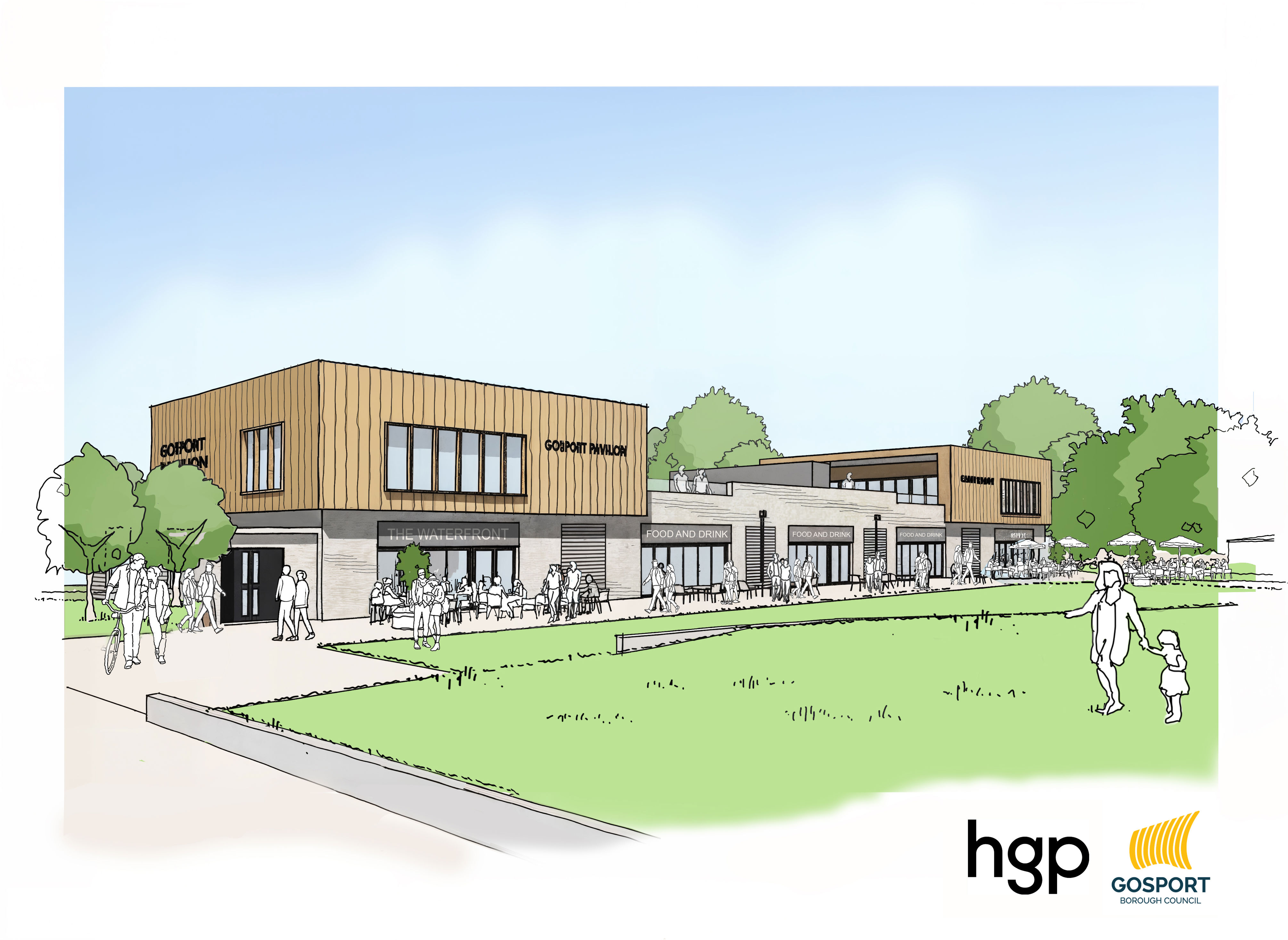 Gosport waterfront set for new bars, restaurants and cycle hub with ...