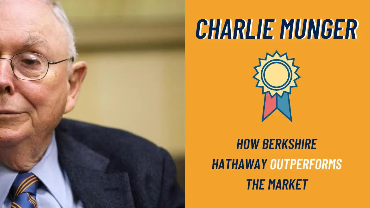 Charlie Munger On Why Most Investors Can T Outperform The Market