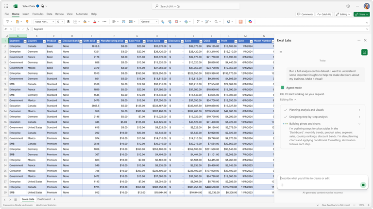 Microsoft launches ‘vibe working’ in Excel and Word