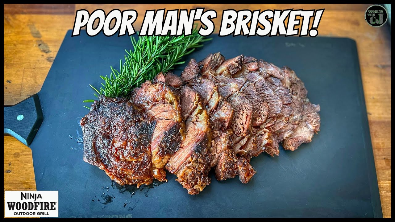 Ninja Woodfire Grill Poor Man's Brisket!