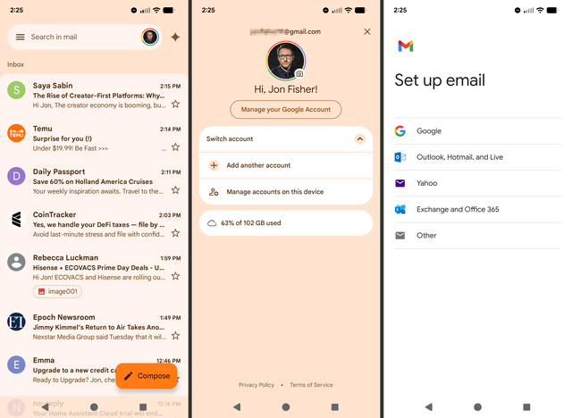 How to Add Gmail, Yahoo, and Outlook Email to Android
