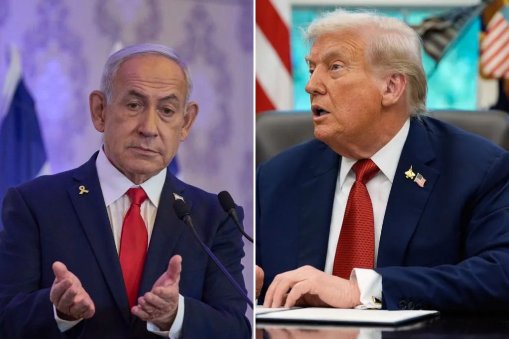 WATCH LIVE: Netanyahu meets with Trump at the White House