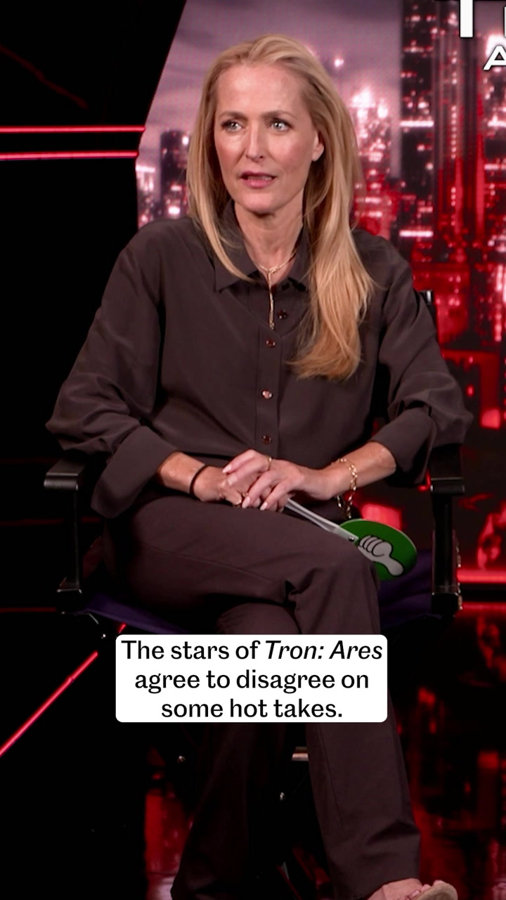 Gillian Anderson and Greta Lee of 'Tron: Ares' Agree to Disagree on Hot ...