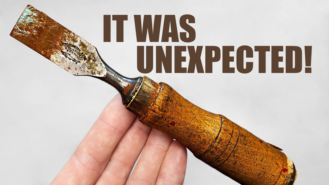 Restoring an Old Swedish Chisel | Unexpected Transformation