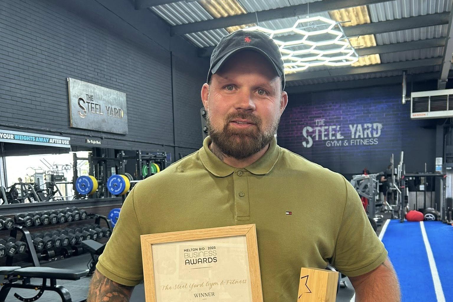 Gym celebrates lifting the top honour at Melton business awards