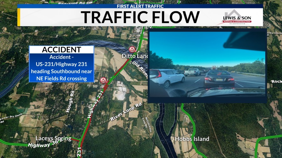 Huntsville woman dies at hospital following Monday morning crash on U.S ...