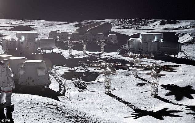 NASA boss reveals plans for an entire VILLAGE on the moon by 2035 ...