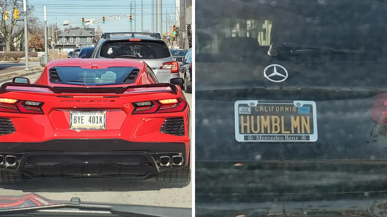 30 Funny and clever license plates that send a message