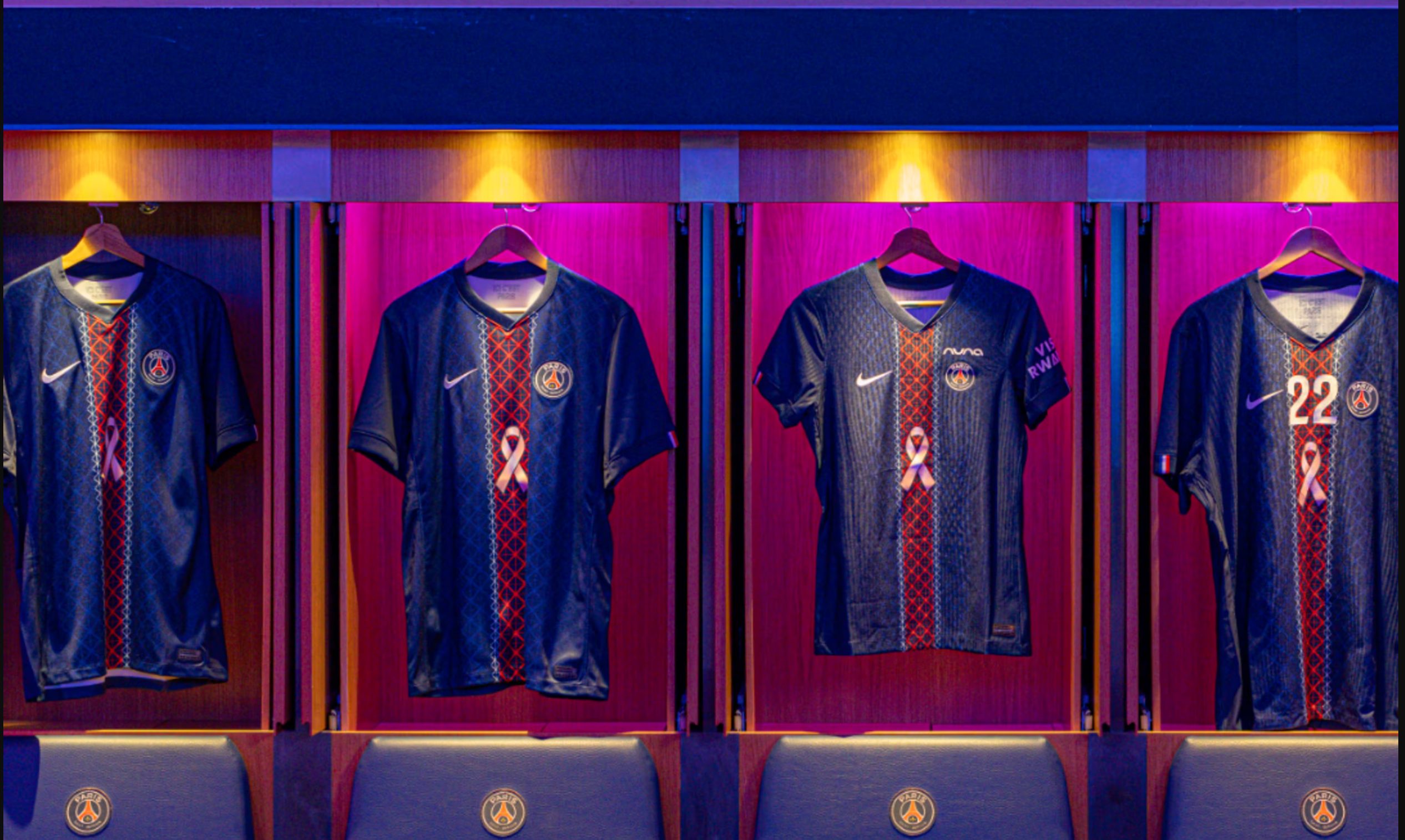Octobre Rose – Le PSG s’engage avec un maillot spécial