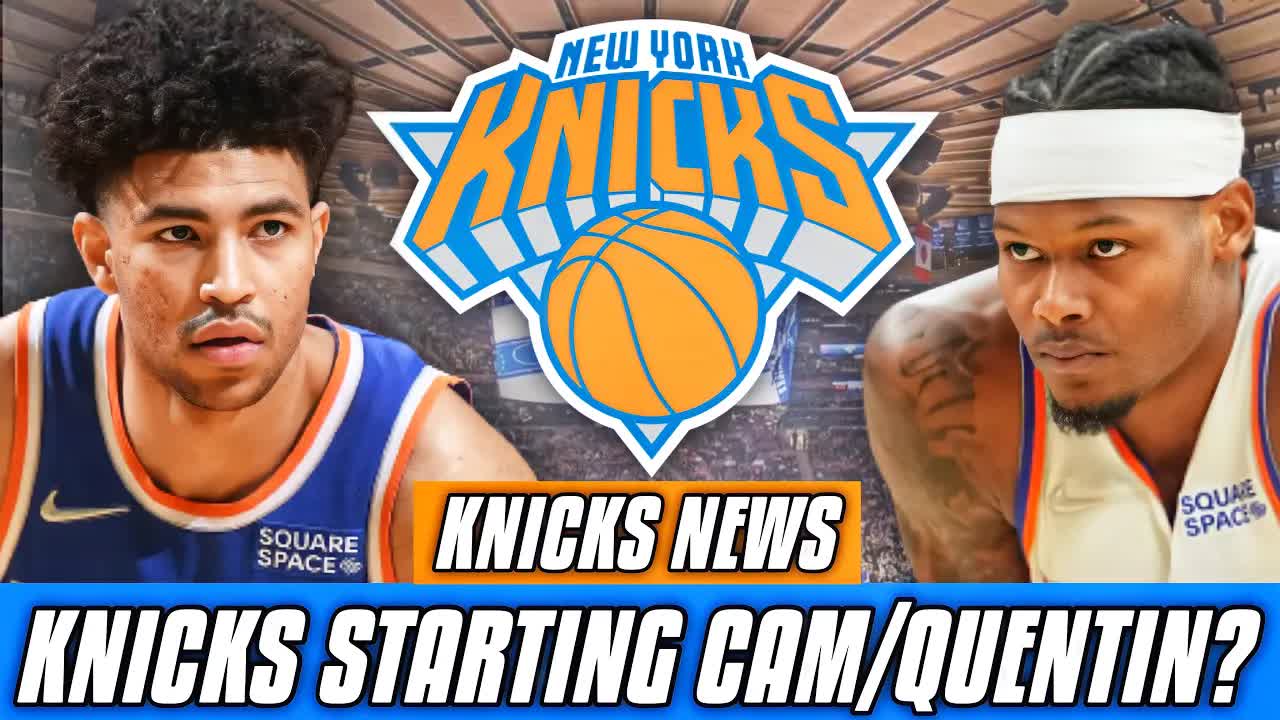 REPORT: NY Knicks Considering STARTING Quentin Grimes & Cam Reddish ...