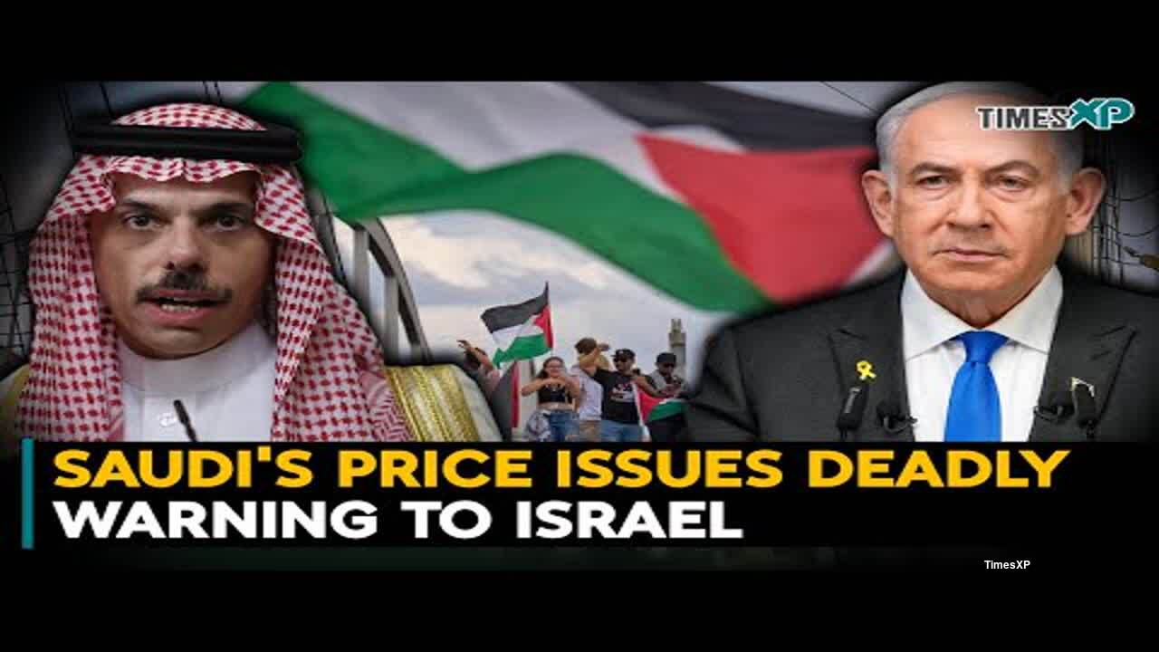 Saudi Arabia Issues Deadly Warning to Israel Over Gaza War| Israel ...