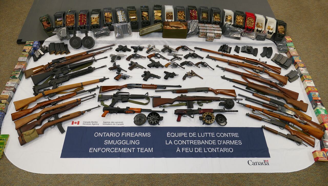 Cross-border guns and thousands of rounds of ammunition found in bust ...