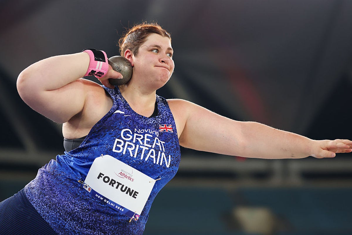 Sabrina Fortune breaks world record to seal fourth straight world gold