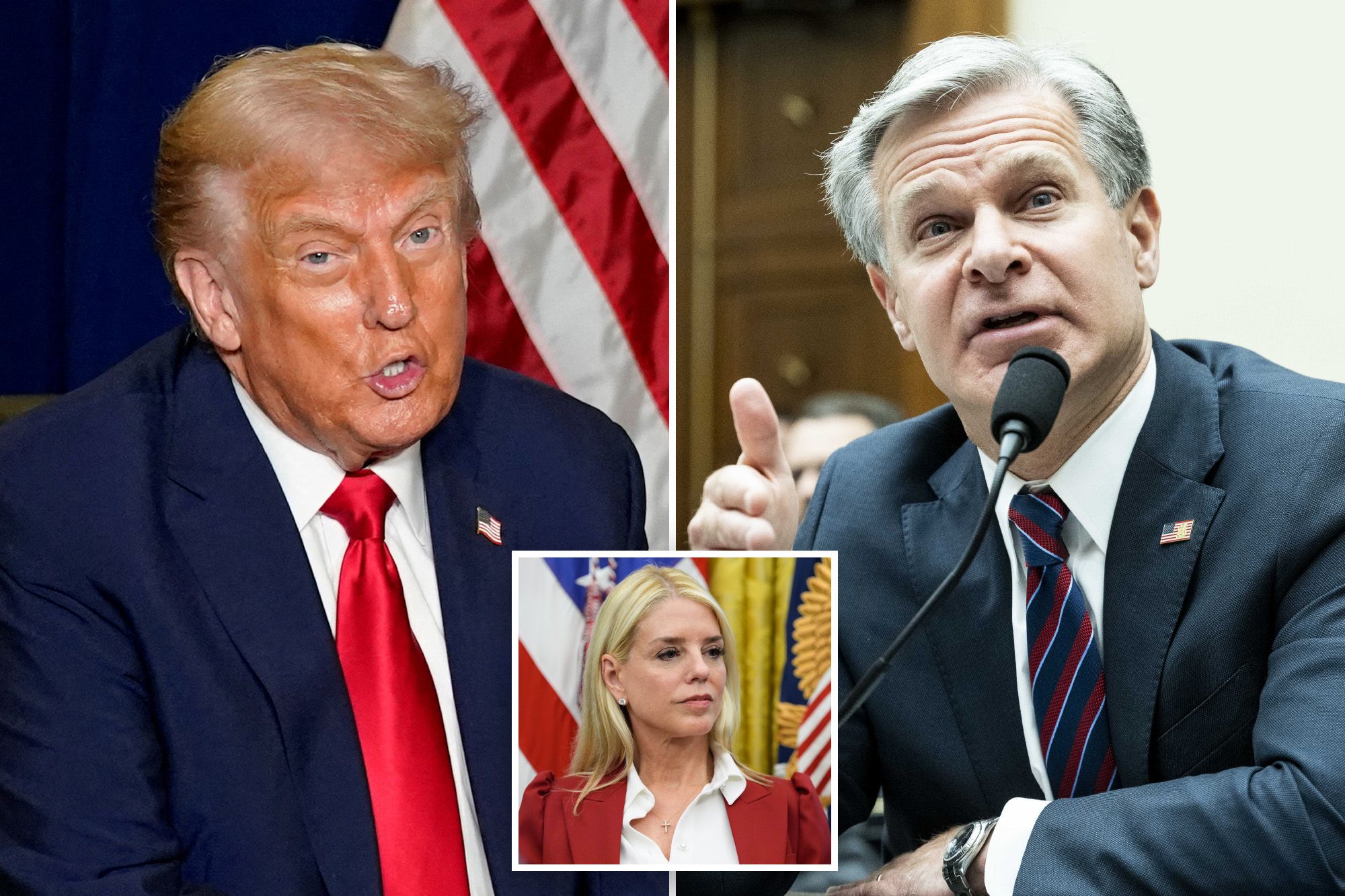 Trump thinks DOJ is probing ex-FBI Director Christopher Wray: ‘Very ...