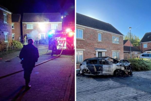 'The car just blew up': Residents react to late night explosion in ...
