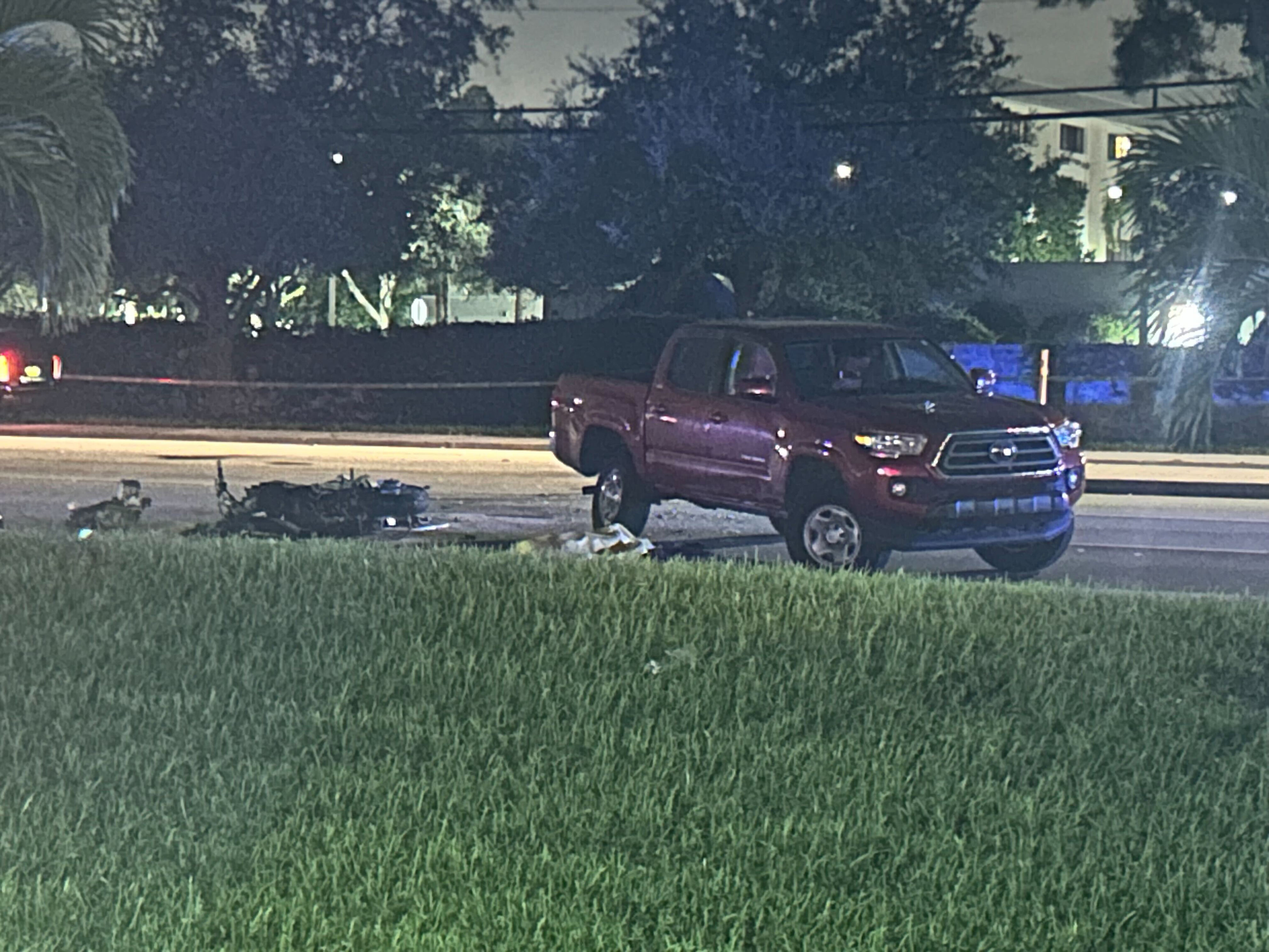 Motorcyclist killed in overnight crash in Lauderdale Lakes: BSO