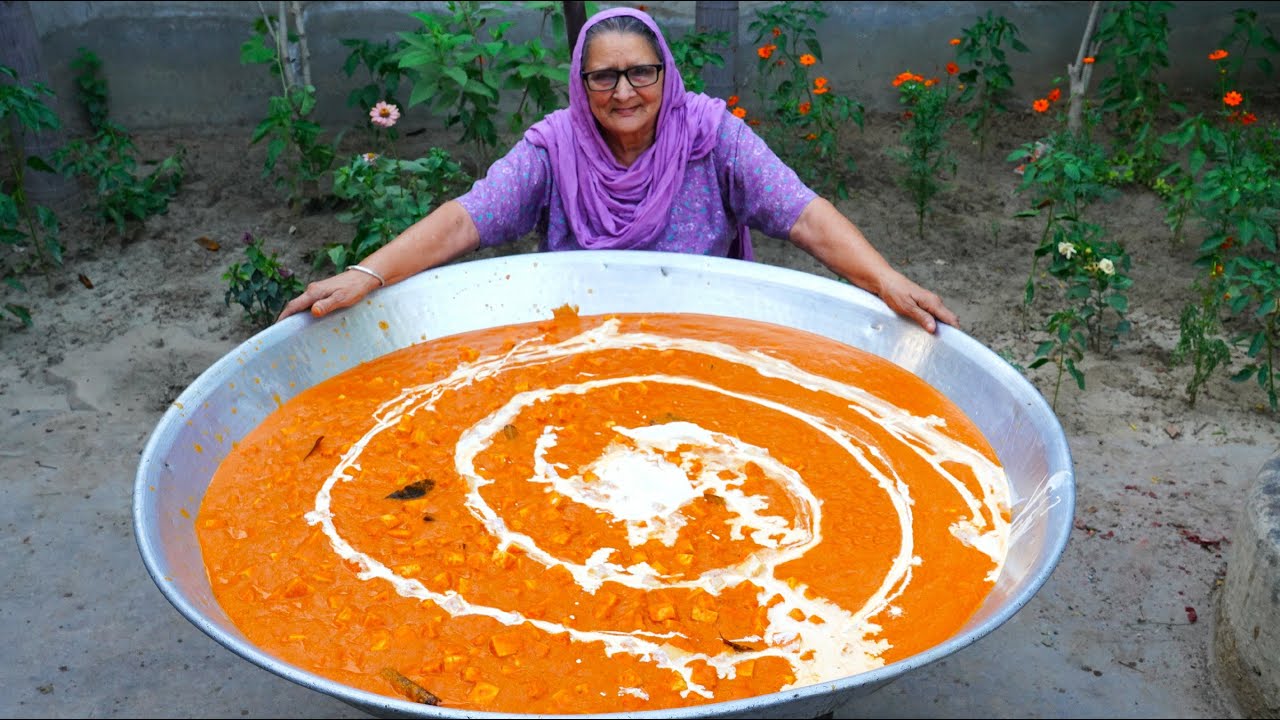 Grandma makes special village style shahi paneer