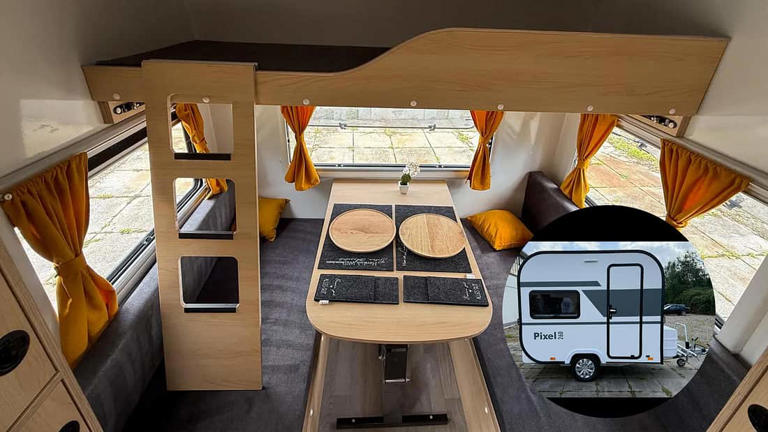 Mini-Wohnwagen Pixel 260 : 750 kg und unter 15.000 Euro