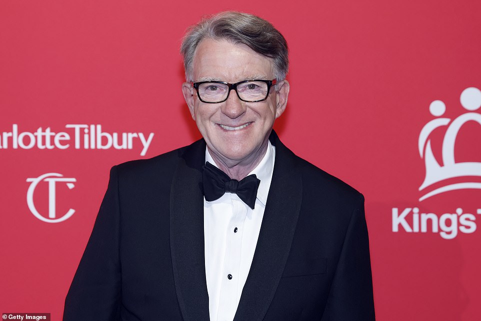 Report: Mandelson still paid six-figure salary despite being sacked