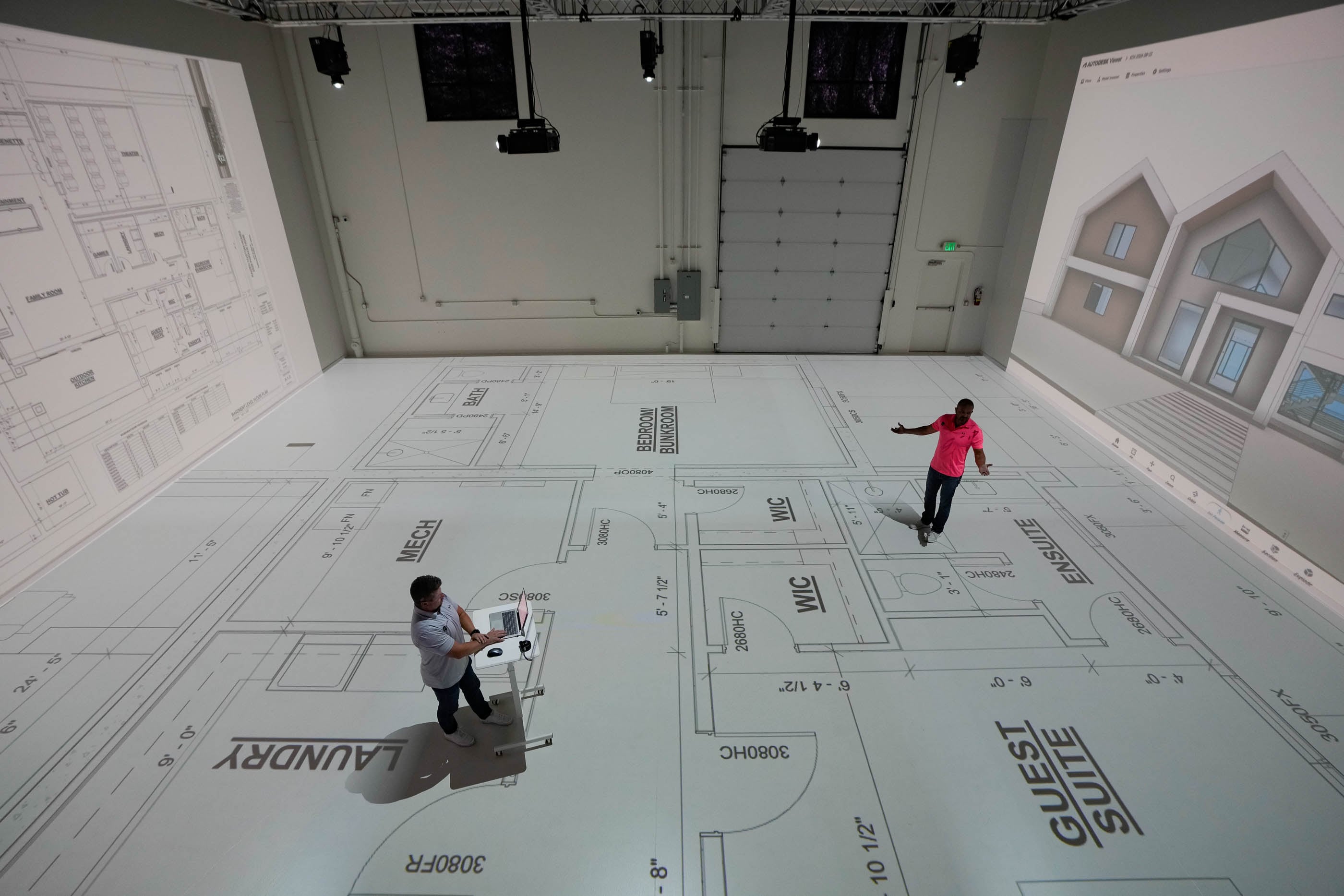 How projectors in a Lehi warehouse may help Utahns save on housing