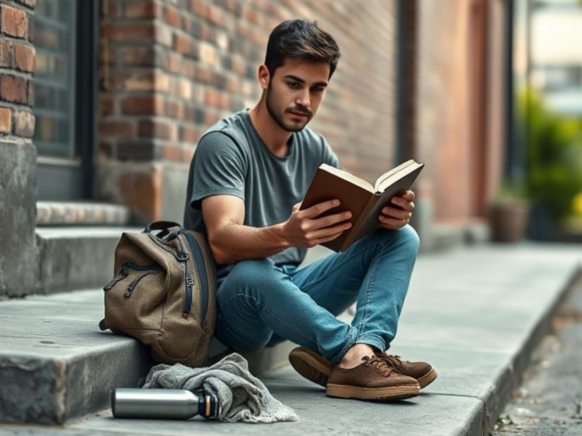 He earned degrees in New York, Paris, and Sydney but now lives on just ...