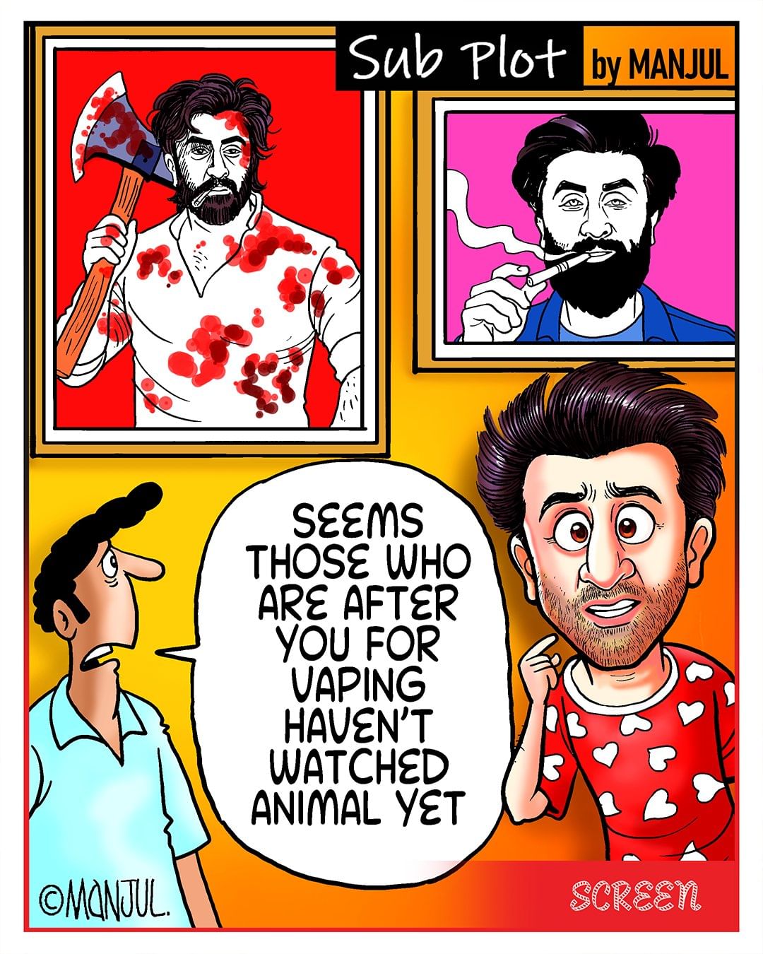 Asia Cup goes to Mar-a-Lago & vape hunters missed watching Animal