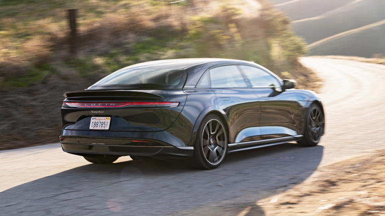 Tested! The Lucid Air Sapphire Just Set a New 0–60-MPH Record!