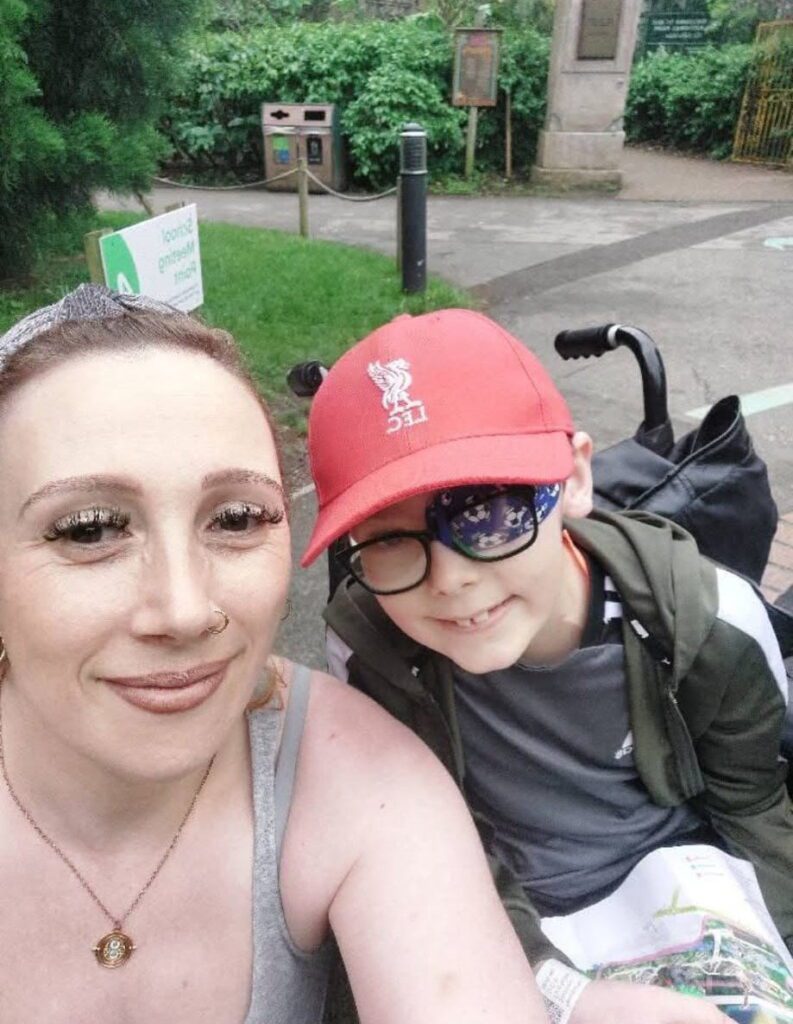 Schoolboy diagnosed with aggressive brain tumour after mum spots lazy eye