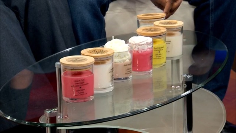 ‘Light With a Purpose’: Mother and son launch candle business to help ...