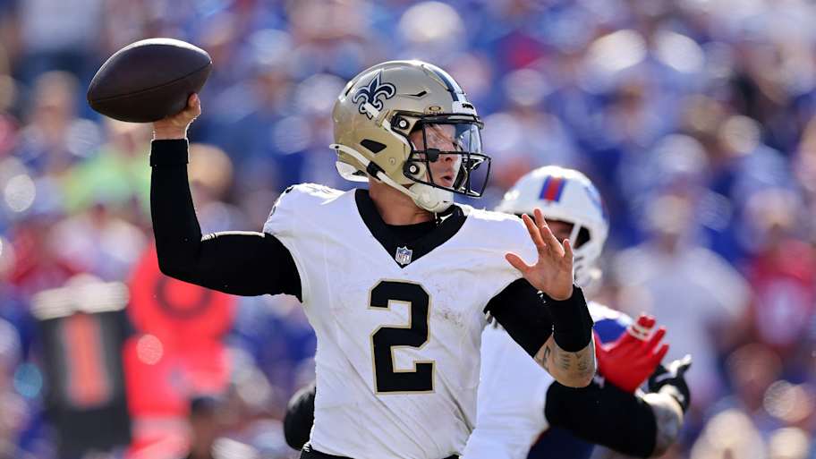 Spencer Rattler repeats the same cycle again in Saints loss to the Bills